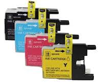 B,C,M,Y Brother LC40 Bundle Compatible Inkjet Cartridges Bundle
