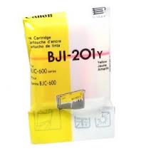 Genuine Yellow Canon BJC600 ink Cartridge 0.21K Pages