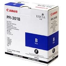 Genuine Blue Canon PFI-301B Ink Tank Cartridges 330ML