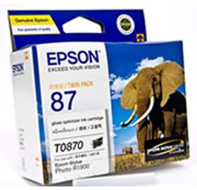 Genuine UltraChrome Epson Gloss Optimiser R1900 Inkjet Print Cartridge ...
