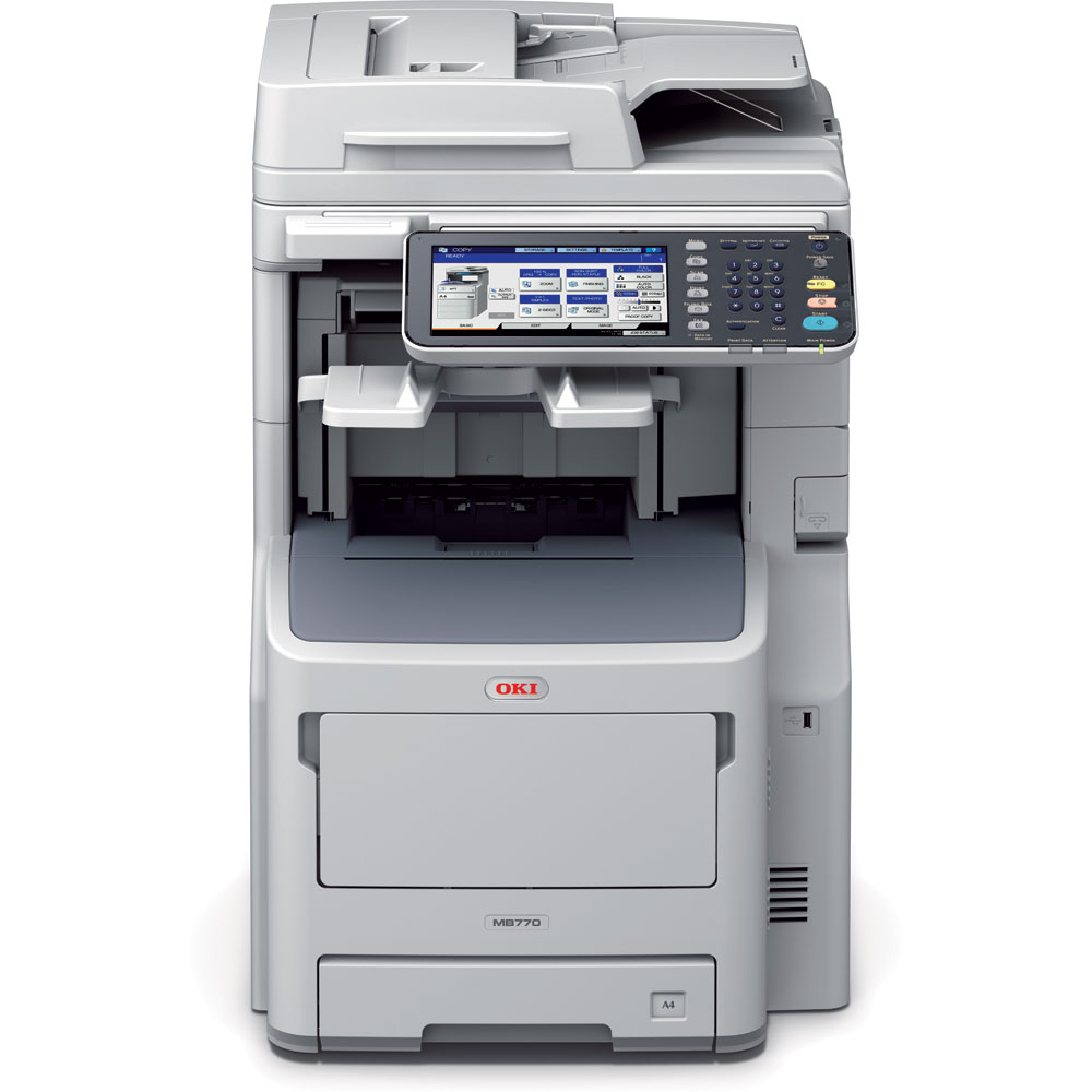 OKI MB770FN A4 Mono Multifunciton Printer With 3 Year Warranty on ...