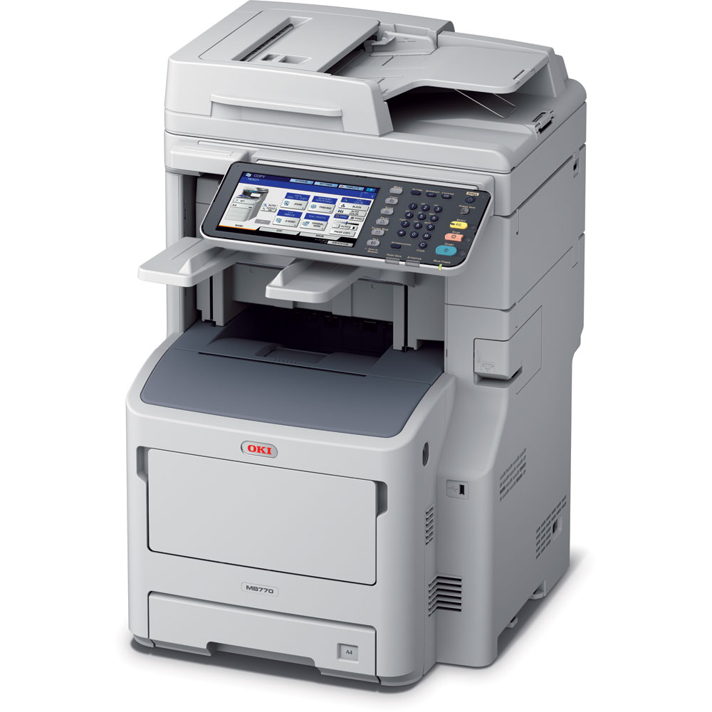 OKI MB770FN A4 Mono Multifunciton Printer With 3 Year Warranty on ...