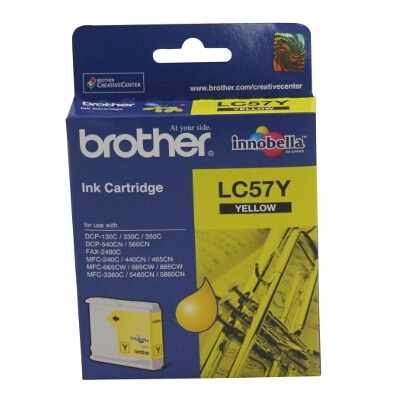 Genuine Brother Yellow MFC-3360C Ink Cartridge 400 Pages