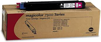 Magenta Konica Minolta Magicolour 7300 Toner Cartridge 7.5K Pages -Genuine