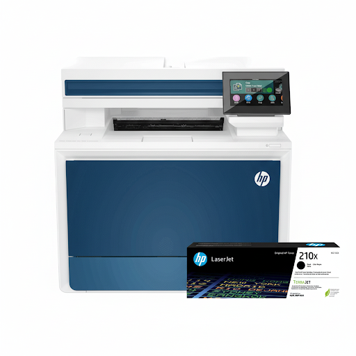 HP Color Laserjet Pro MFP 4301DW + Black High Yield Toner