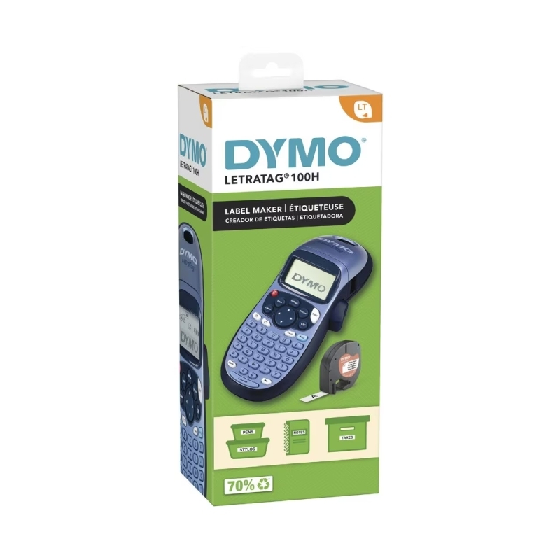 Dymo LetraTag LT-100H Blue Label Maker Printer